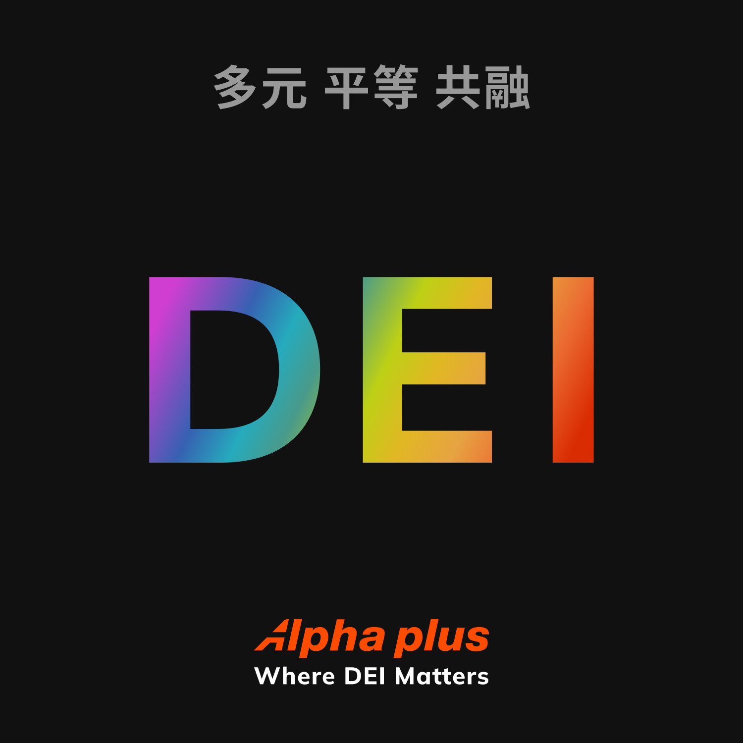 企業 DEI 影響力評估|Alpha plus 企業 DEI 影響力評估|Alpha plus
